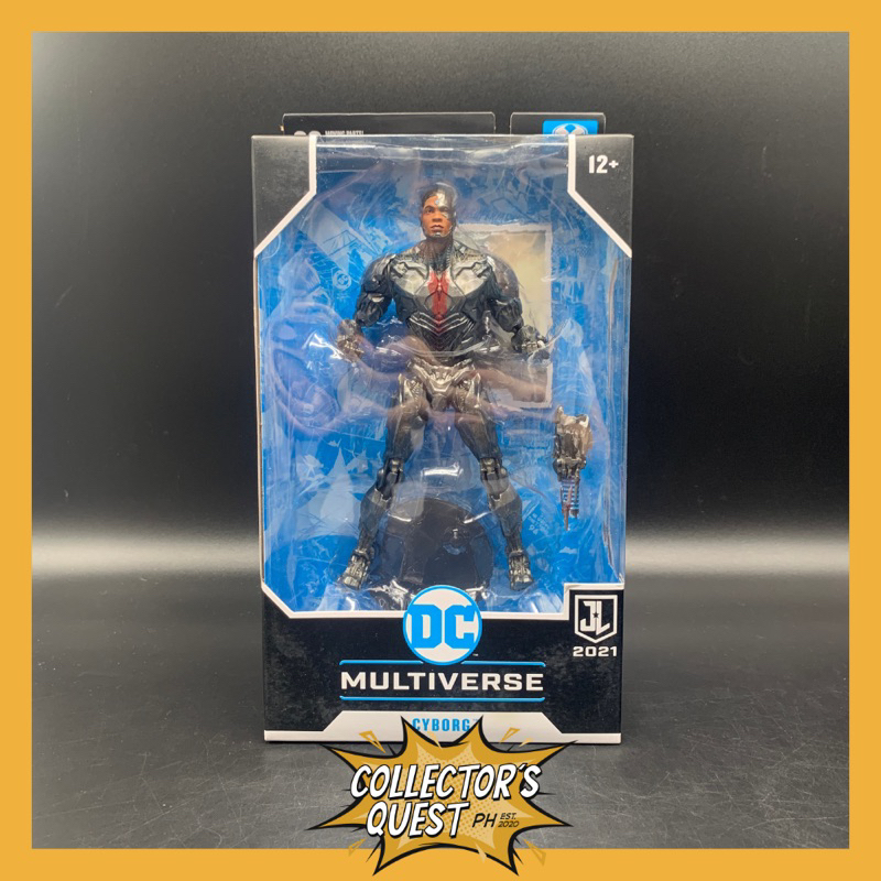 DC McFarlane Justice League Cyborg Figure | Shopee Philippines
