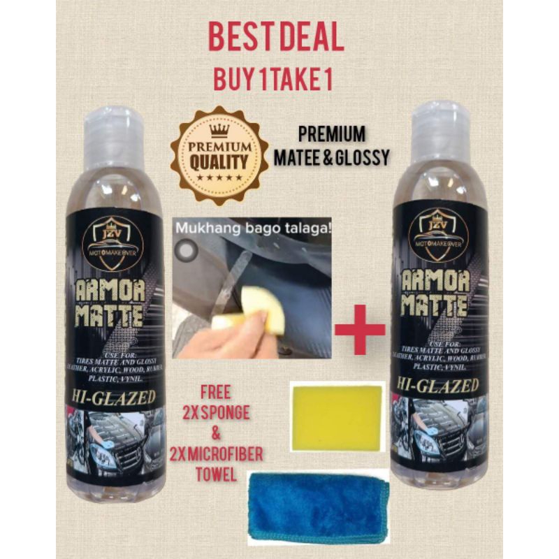 armor matte buy 1 take 1 plus freebies best deal high quality wax coat ...