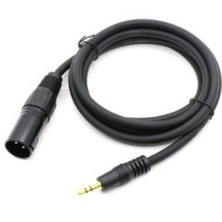 1.5M 3.5MM Aux to XLR Male Microphone Audio Stereo Microphone Cable ...