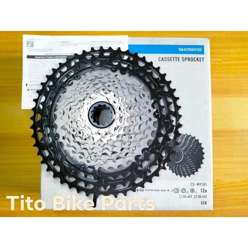 XTR 12 SPEED COGS 10-51T CASSETTE SPROCKET | Shopee Philippines