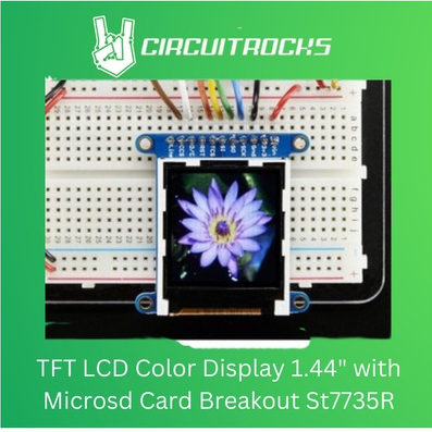 TFT LCD Color Display 1.44" with Microsd Card Breakout St7735R | Shopee ...
