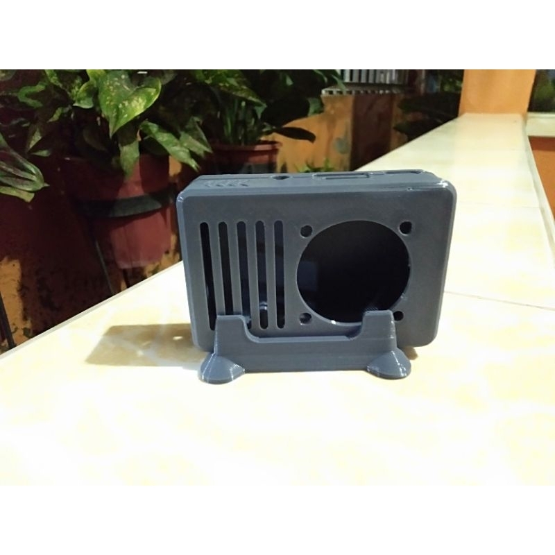 Raspberry Pi 3B+ 3D Printed Case with Stand and 40mm Fan Slot | Shopee ...