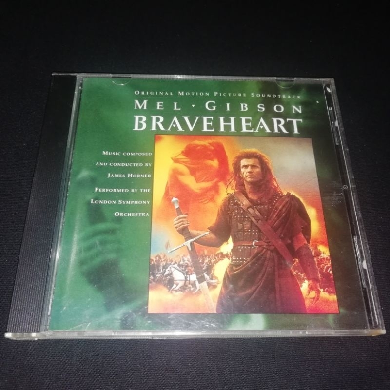 BRAVEHEART Original Motion Picture Soundtrack CD OST James Horner ...
