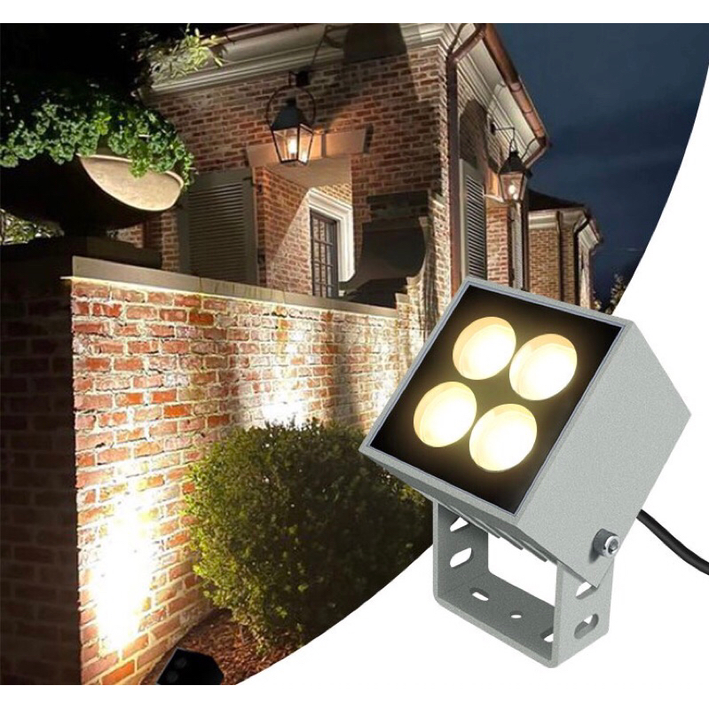 【COD&Ready】Garden Lawn Light 220V 8W indoor/Outdoor waterproof White ...