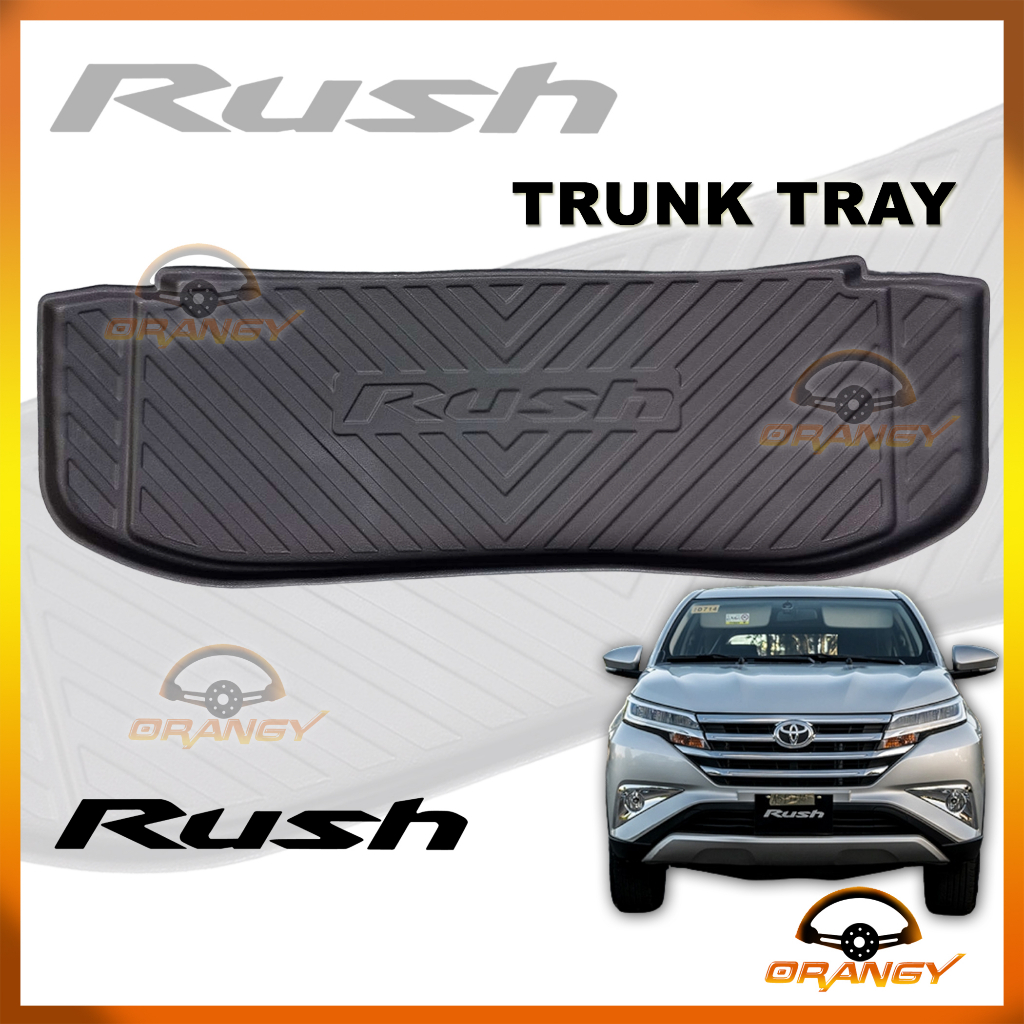 Toyota Rush 2018 to 2025 Half Cargo Trunk Tray V2 Thailand Quality ...