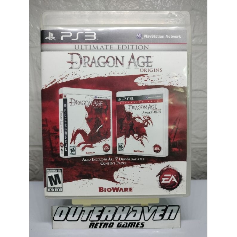 PS3 Dragon Age Origins R1 (Ultimate Edition) | Shopee Philippines