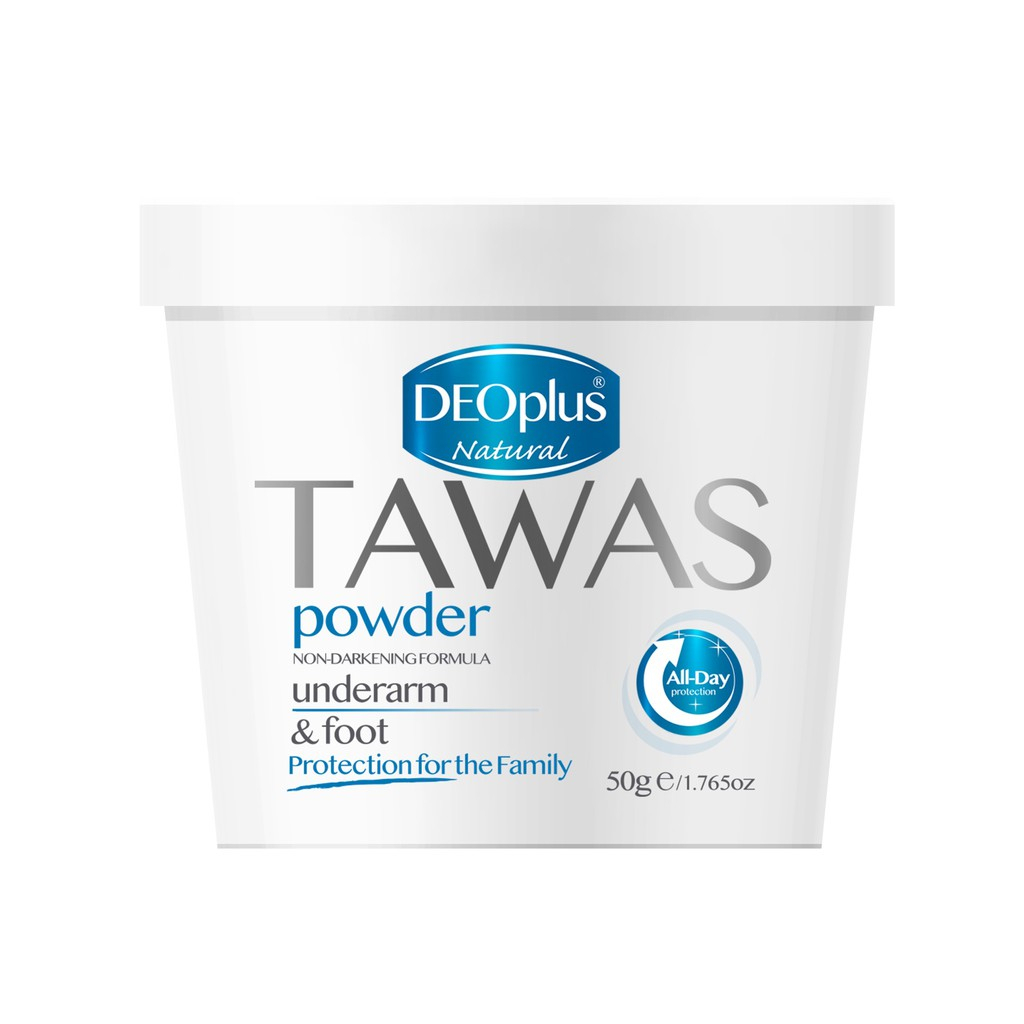 Deoplus Tawas Powder for Underarm & Foot (50g), Bundle of 6 | Shopee ...