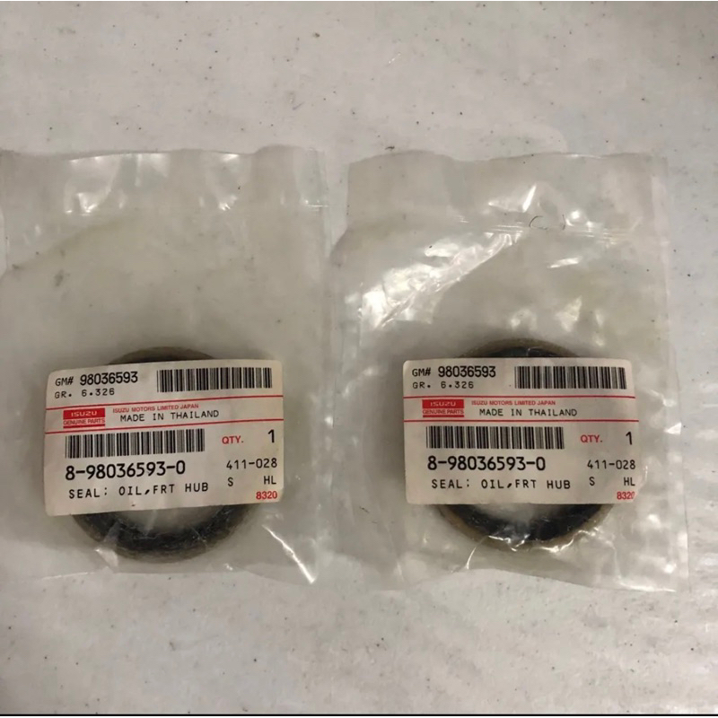 ISUZU CROSSWIND FRONT AXLE OIL SEAL KIT 2001-2017 (2 PIECES) | Shopee ...
