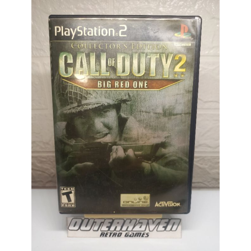 PS2 Call of Duty 2 Big Red One NTSC UC (Collector's Edition) | Shopee ...