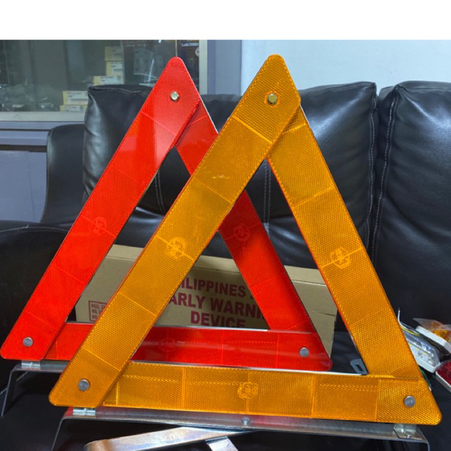 Early Warning Device 5cm width (set) yellow and red with LTO Required ...