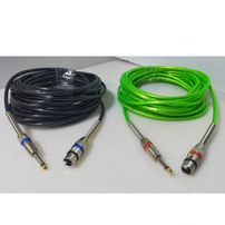 Microphone Cable XLR Female to PL-55 Assembly With Long Spring heavy ...
