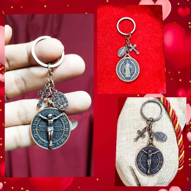 St. Benedict and Jesus Back to Back with Miraculous Medal And Back to ...