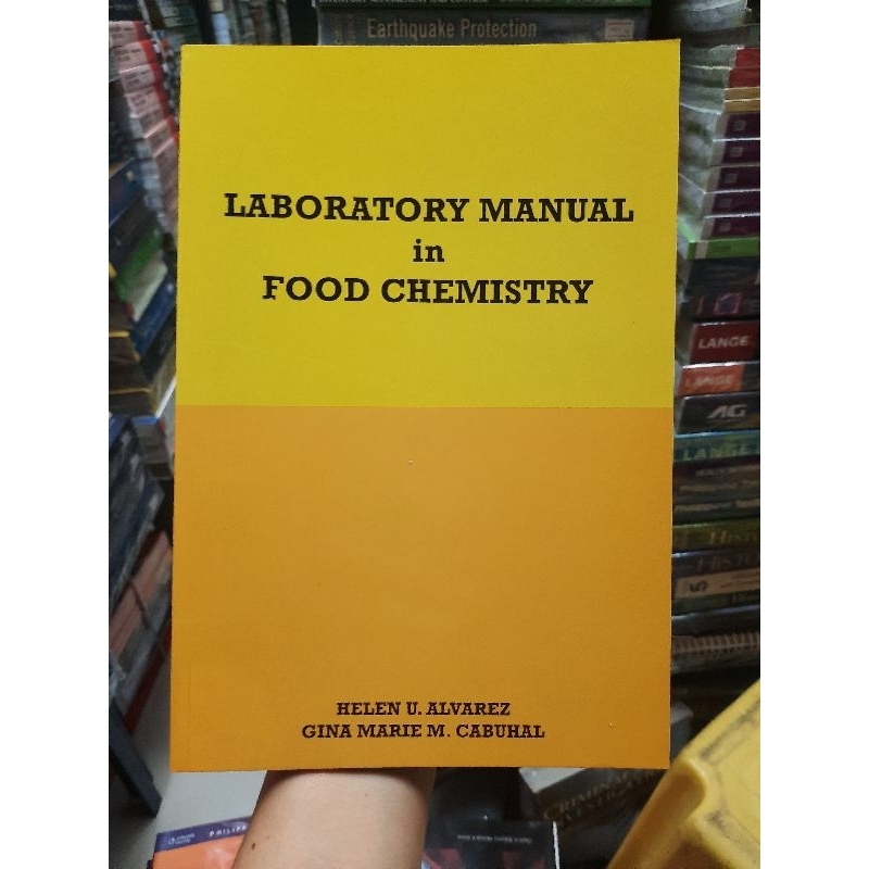 Laboratory Manual.Food Chemistry by Alvarez | Shopee Philippines