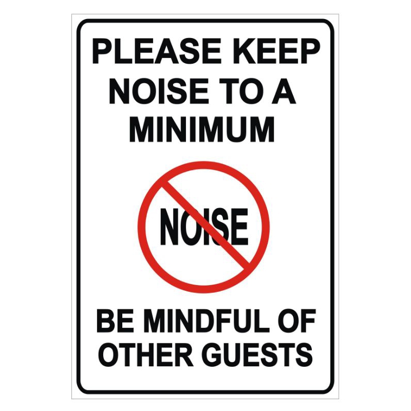 PVC Plastic signage for establishments A4 size please maintain social ...