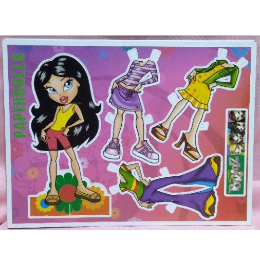 Bratz Paper Doll 40pcs | Shopee Philippines