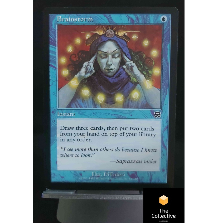 Magic the Gathering - MTG Card Game - Brainstorm - [ID: UB1] | Shopee ...