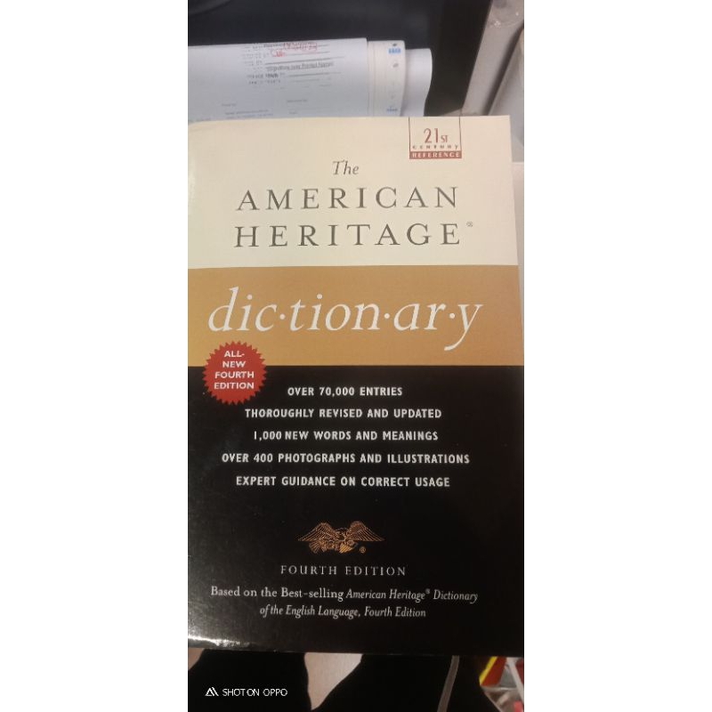 THE AMERICAN HERITAGE DICTIONARY | Shopee Philippines
