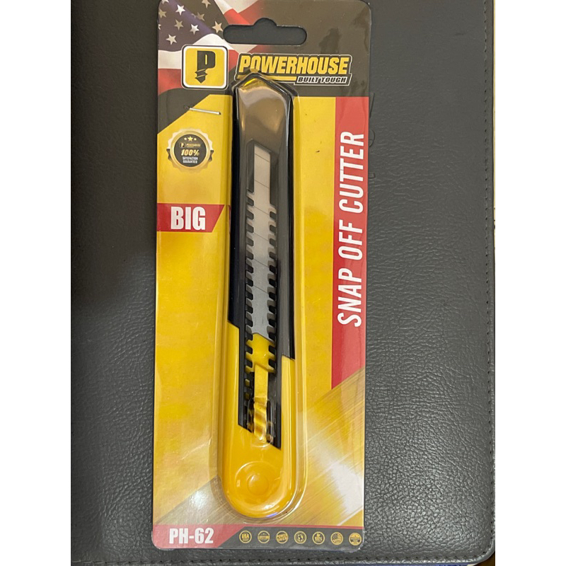 Powerhouse Utility Knife Cutter 9mm 18mm | Shopee Philippines