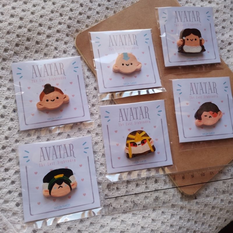 Avatar:The Last Airbender Clay Pins | Shopee Philippines