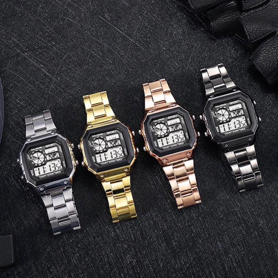 Digital Japan Vintage Unisex Style Fashion Watch Relo Led Light W0229 ...