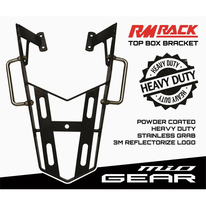 MIO GEAR RM Rack Heavy Duty Top Box Bracket | Shopee Philippines