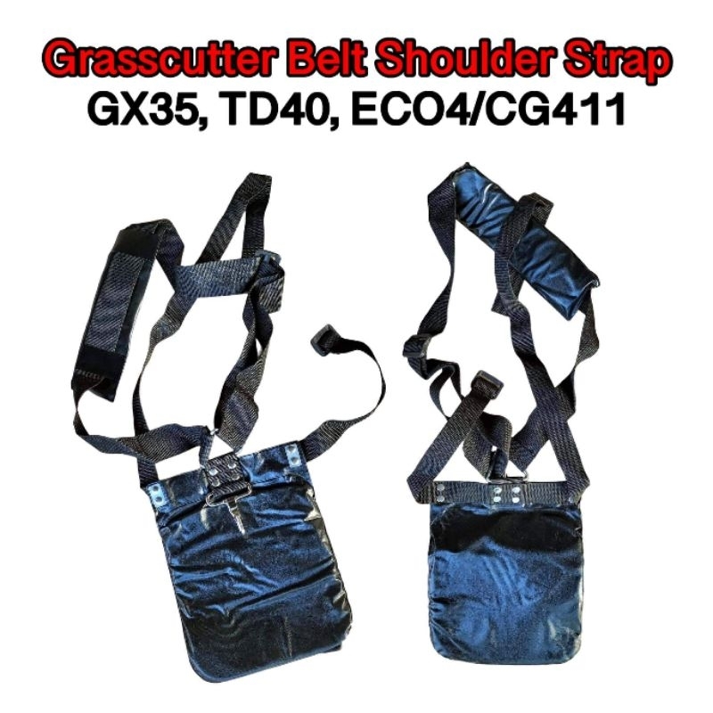 Grasscutter Belt Shoulder Strap 2 STROKE CG411, TD40, 4 STROKE GX35 ...