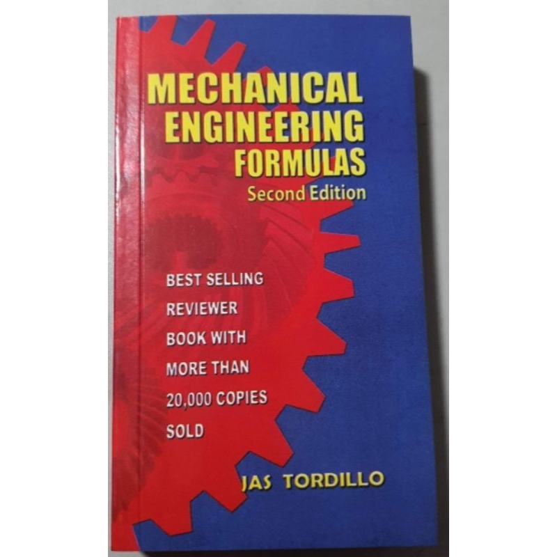 MECHANICAL ENGINEERING FORMULAS Second Edition by Jas tordillo | Shopee ...
