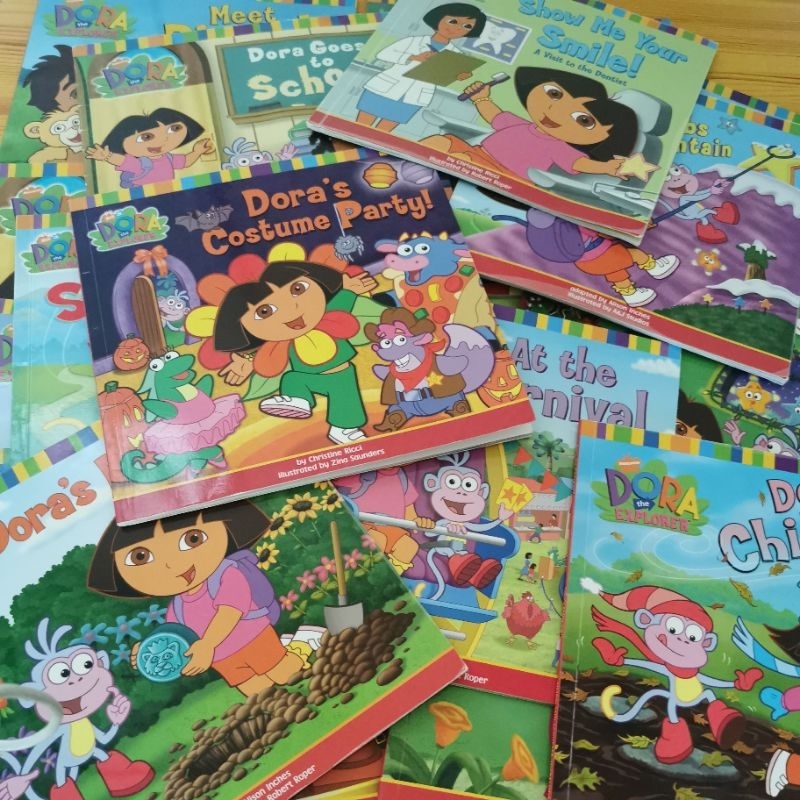 Dora the Explorer paperbacks (buy all get the box) | Shopee Philippines