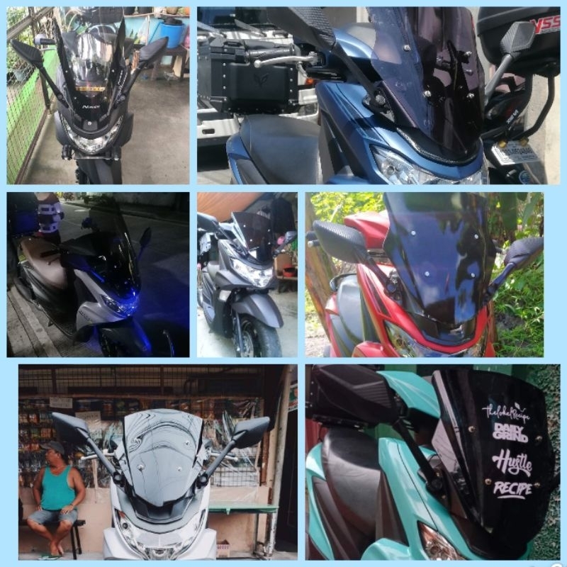 [RMG] G-MAX WINDSHIELD FOR MIO GRAVIS V1 & V2 | Shopee Philippines