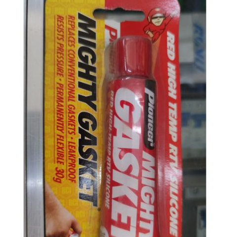 Pioneer Mighty Gasket Red High Temp RTV Silicone 85 Grams | Shopee ...