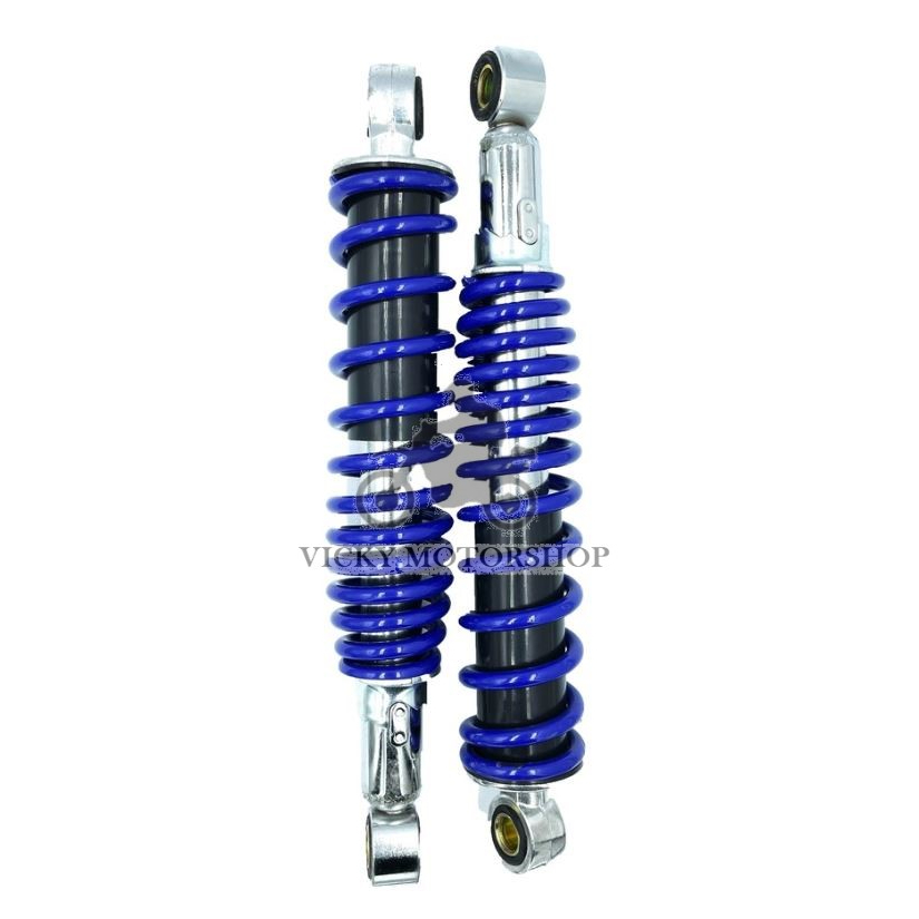 2 PCS REAR SHOCK SUPPORT FOR TMX WAVE CT100 RUSI STX 280mm/ 310mm BLUE ...