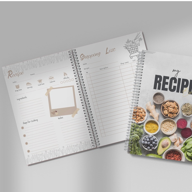 Recipe Book A5 size Save your cooking recipe | Shopee Philippines