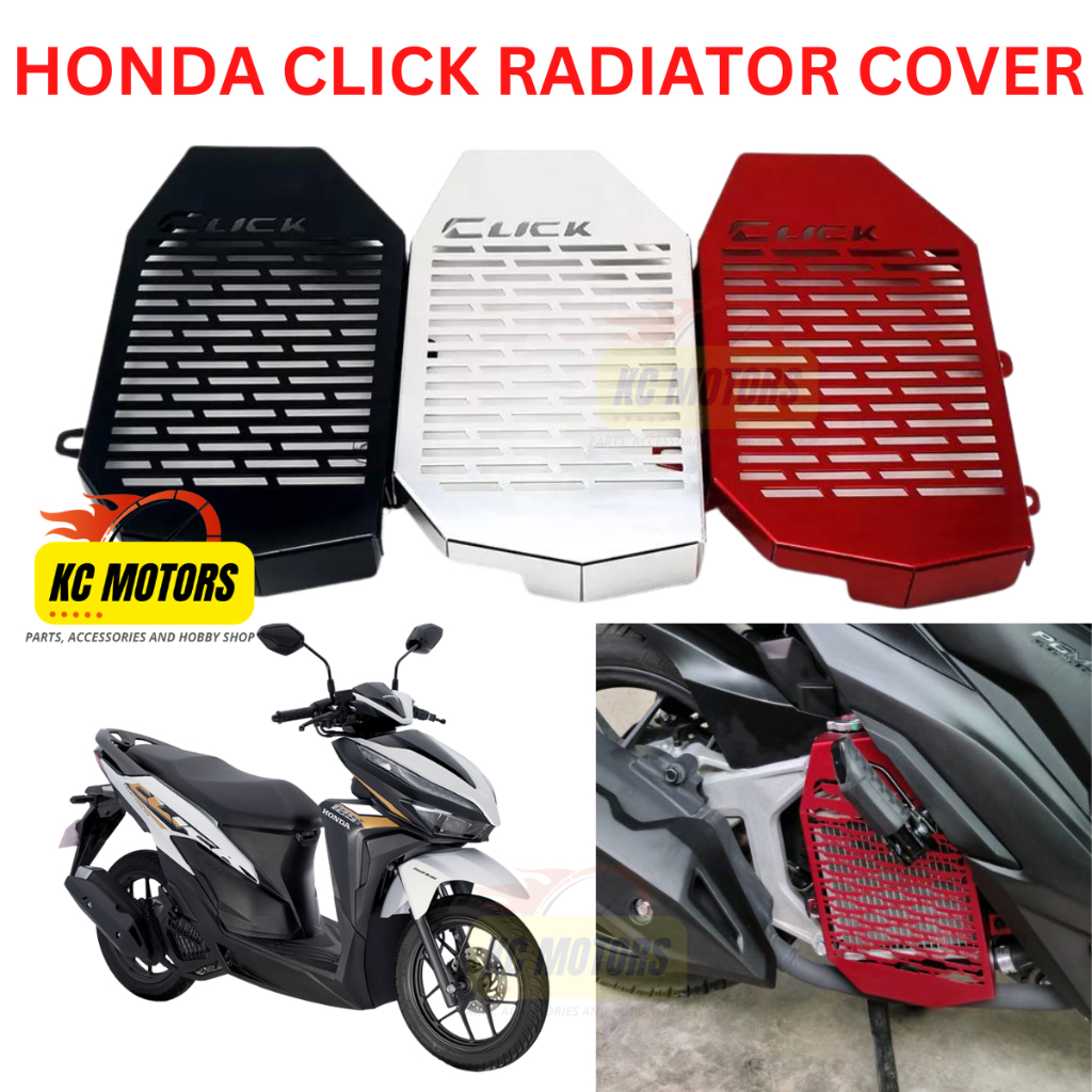 Radiator Cover for Honda Click 125i/150i/v1/v2 CNC Alloy | Shopee ...