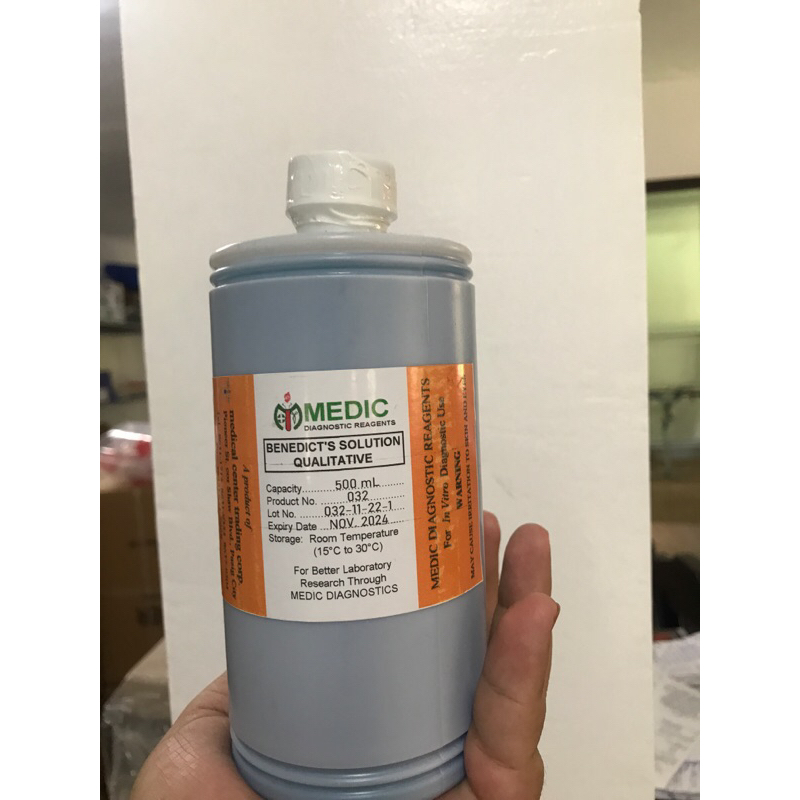 Benedict Solution Qualitative 500mL | Shopee Philippines