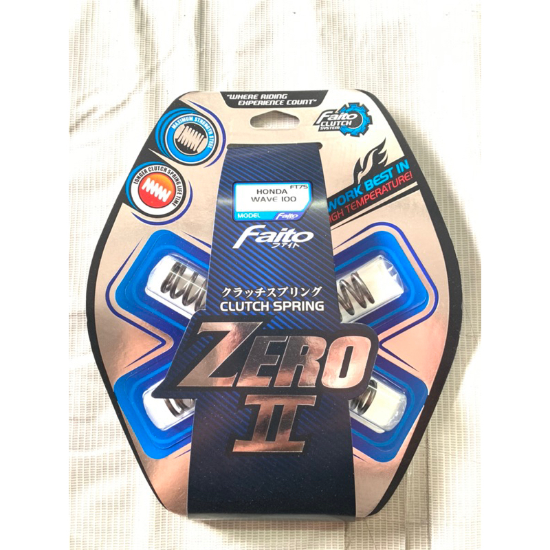 FAITO Zero II Clutch Spring Wave 100/110 - XRM 110 - TMX 125 Alpha ...