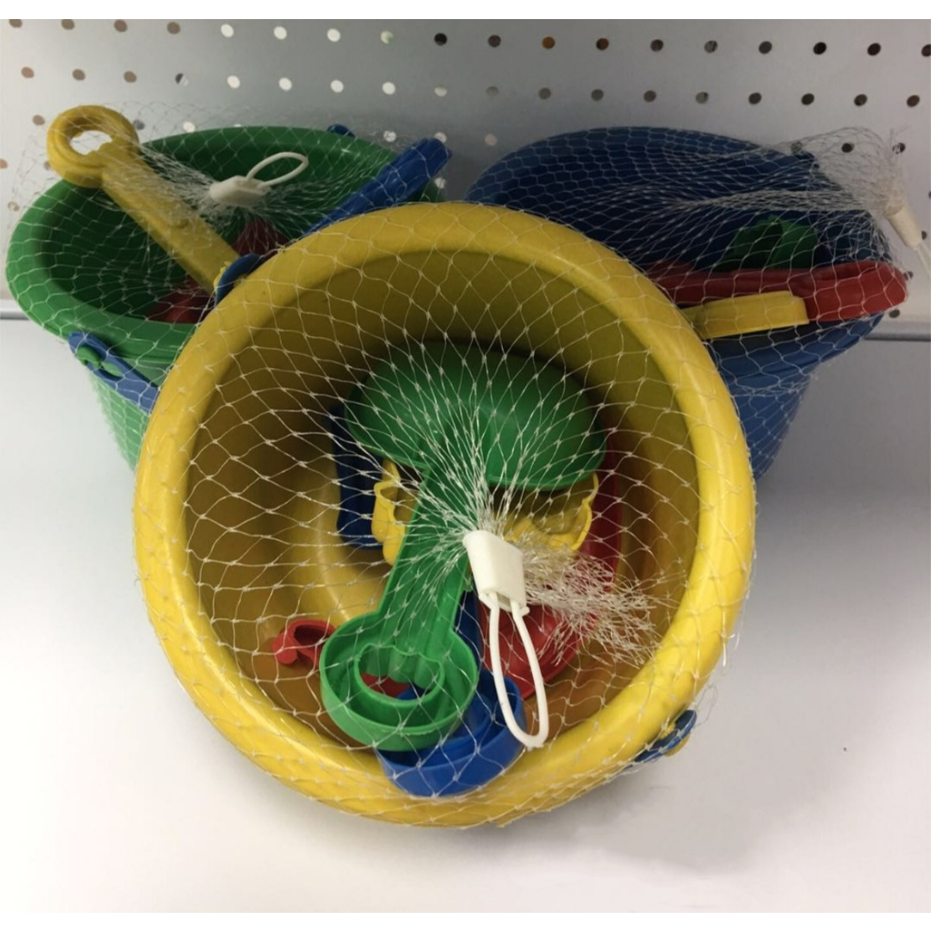 Laruang beach bucket (na may mga tool sa beach)TOYS | Shopee Philippines