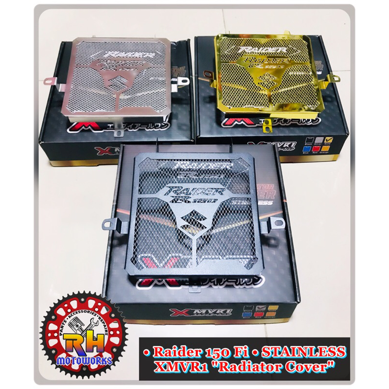 Raider 150 Fi Radiator Cover (XMVR1) STAINLESS STEEL SUPER THICK HEAVY ...