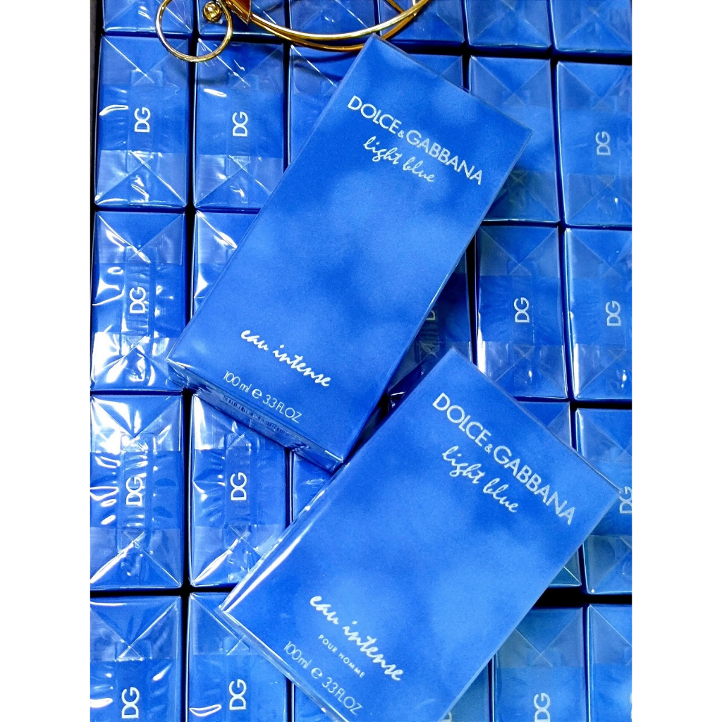 D&G Light Blue Eau Intense Cologne EDP 50ml or 100ml | Shopee Philippines