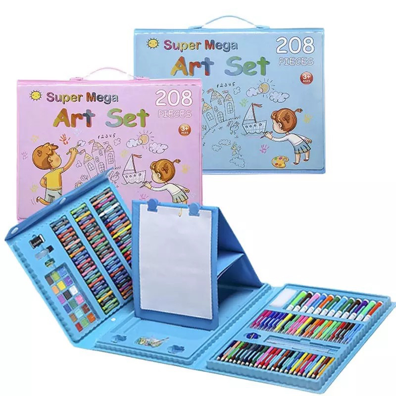 WJM 208PCS168PCS coloring set gift for kids painting school supplies ...