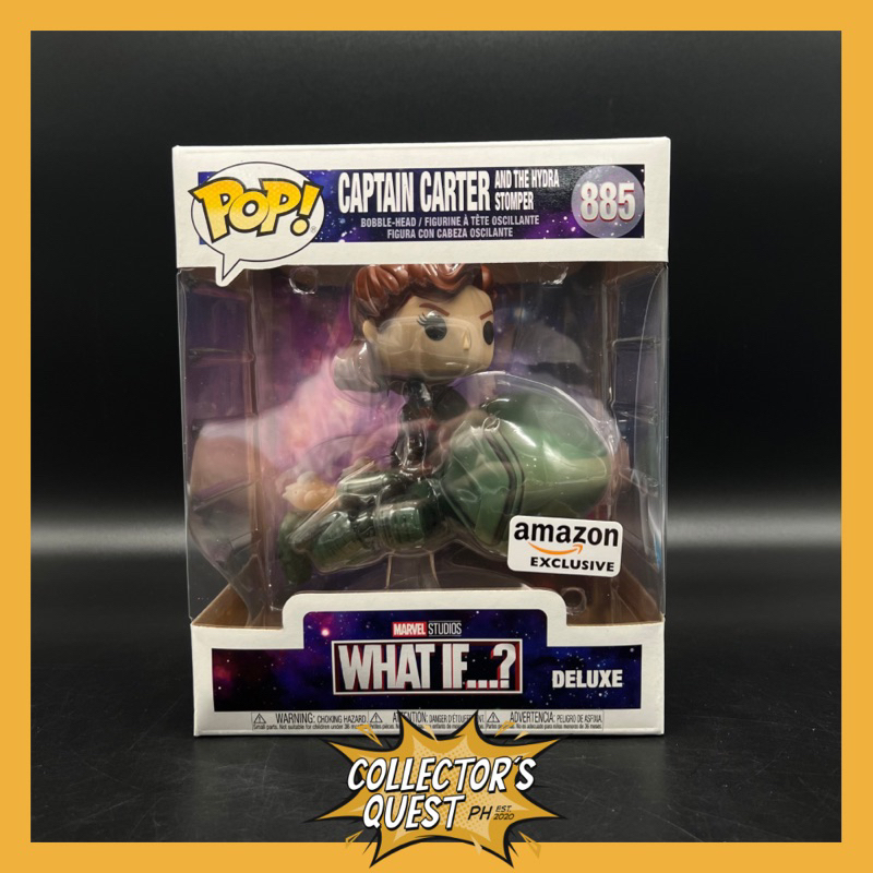 Funko POP Captain Carter & Hydro Stomper Amazon Exclusive Figure ...
