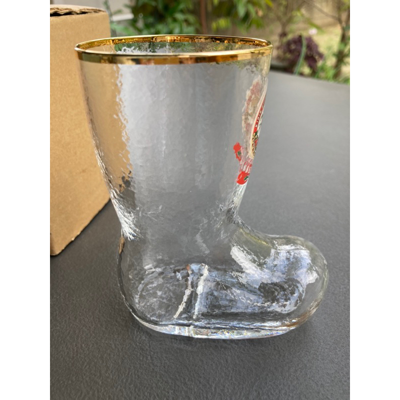 Japan surplus one (1) pc. - 4.75” tall Kirin boot /shoe shaped drinking ...