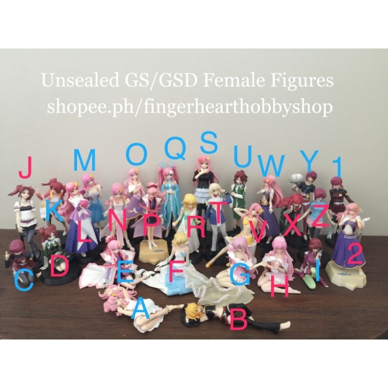 Random Gundam Seed Destiny Female Figures- Lacus Clyne,Cagalli Yula ...