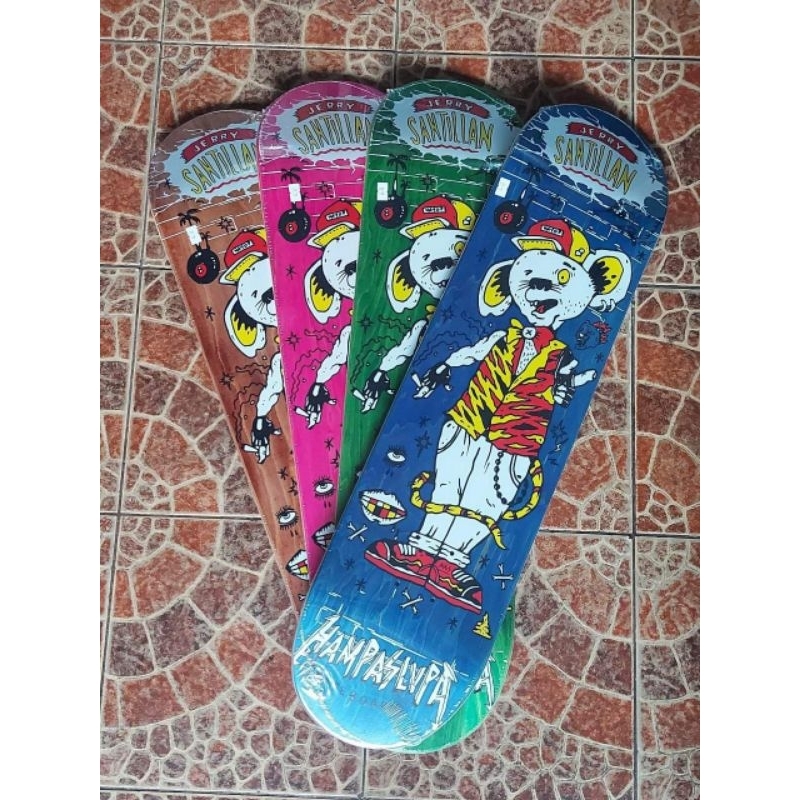 Hampaslupa Skateboards Free Griptape SALE | Shopee Philippines