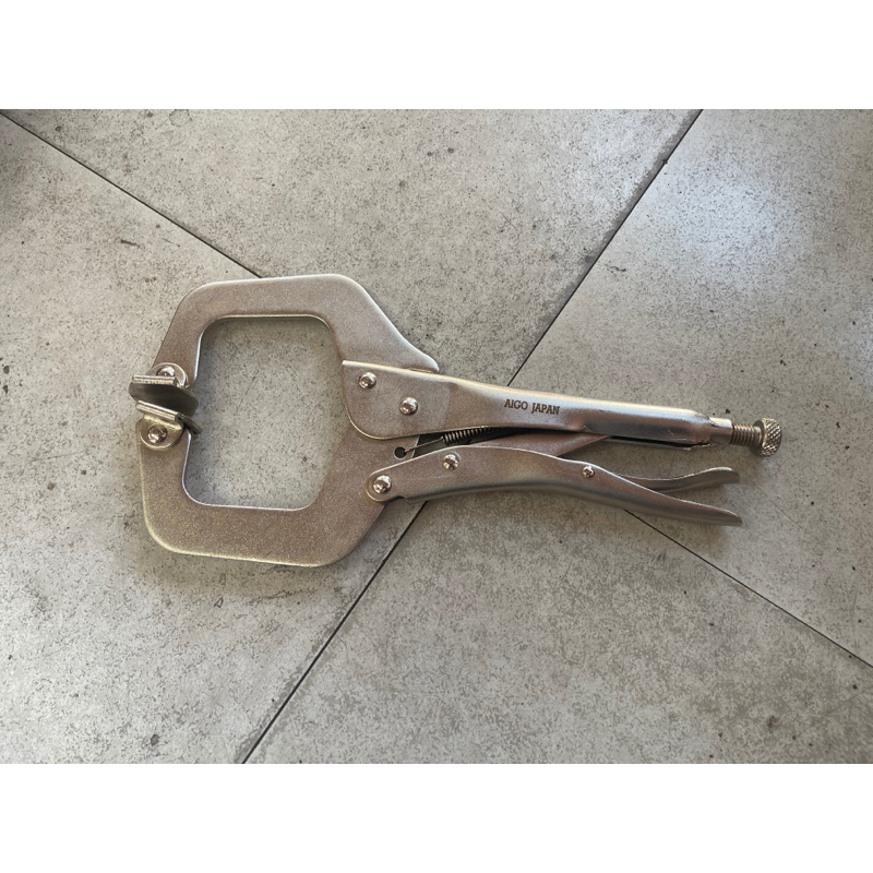 Aigo Heavy Duty Vise Grip Locking C Clamp 11r 11inch Japan Shopee Philippines