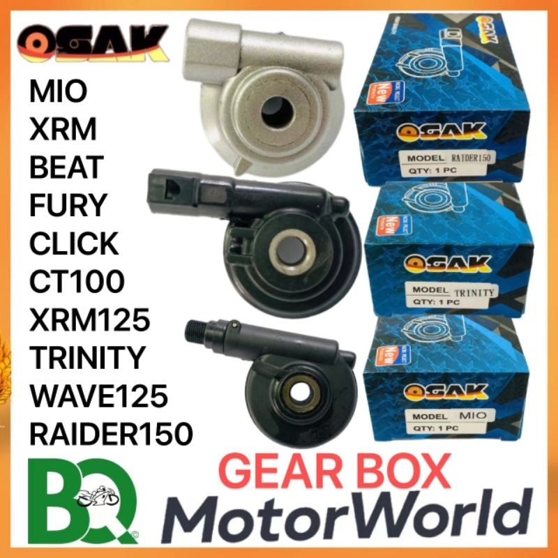 GEAR BOX SPEEDOMETER OSAK For mio sporty click wave125 xrm fury trinity ...