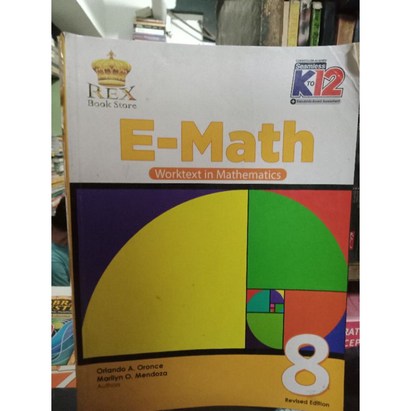 E math 8 rex......... | Shopee Philippines