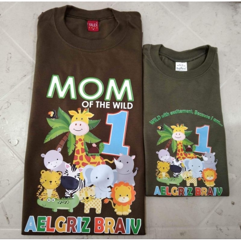 safari birthday themed shirts animals themed shirt FAMILY SHIRTS ...