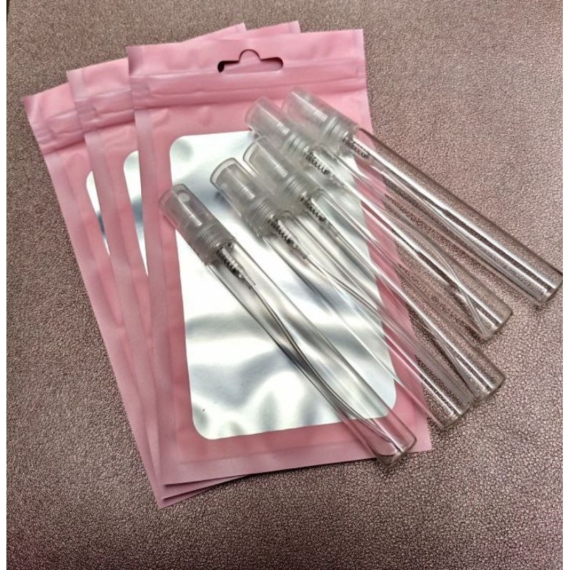 2pc Pink Ziplock pouch ZIPLOCK ONLY NO BOTTLES | Shopee Philippines