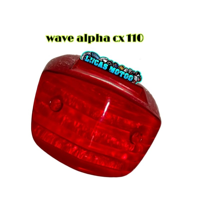 tailight lens wave alpha cx 110 honda | Shopee Philippines