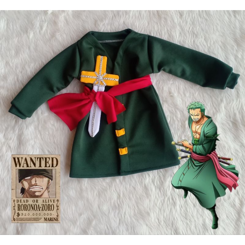 One piece Zoro inspired for kids | Shopee Philippines